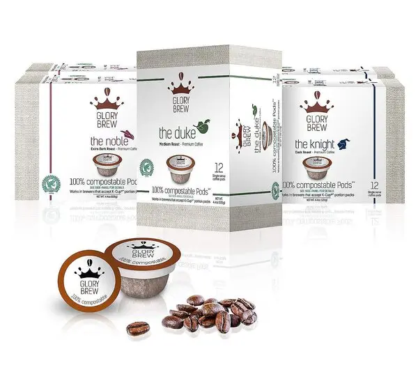 GLORYBREW Medium/dark Roast 72-count Coffee P O Ds