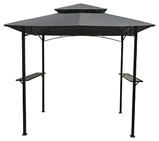 BACKYARD EXPRESSIONS 8' X 5' Bbq Grilling Gazeb O W/ Led Lights
