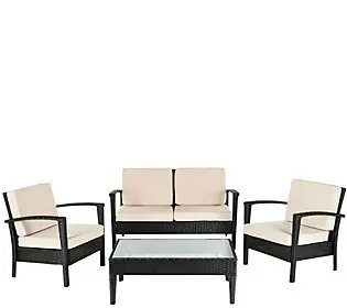 SAFAVIEH Piscataway 4-piece Outdoor Set