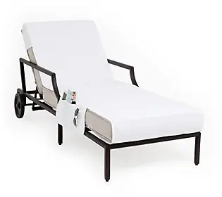 LINUM HOME TEXTILES Linum Home Standard Lounge Cover Wi Th Side Pockets