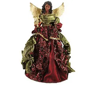 SANTA'S WORKSHOP 16' Christmas Angel Tree Topper Santa's Work Shop