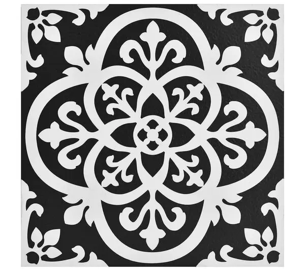 FLOORPOPS Gothic Peel & Stick Floor Tiles
