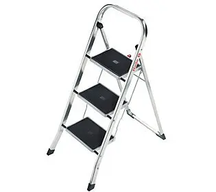 HAILO-WERK Hailo K30 3-step Aluminum Step Stool