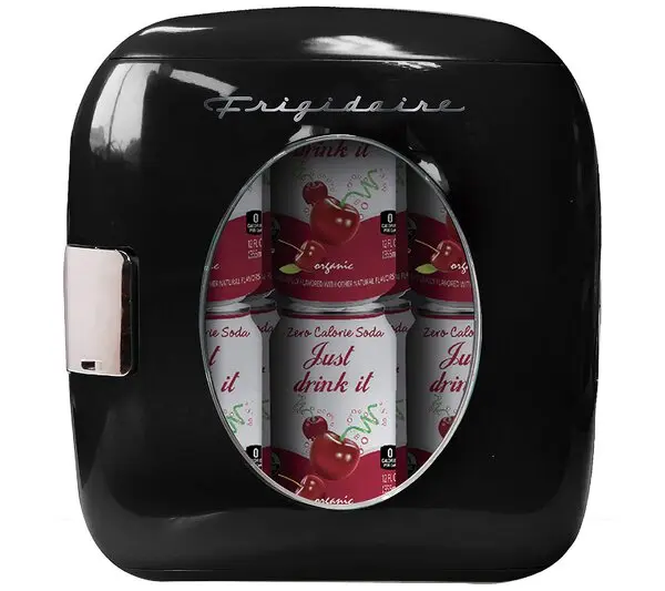 FRIGIDAIRE 12-can Retro Mini Portable Fridge An D Cooler