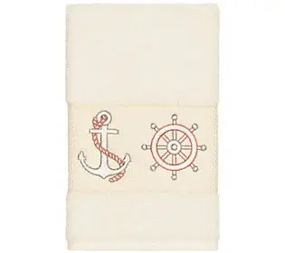 LINUM HOME TEXTILES Easton Embellished Hand Towel