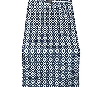DESIGN IMPORTS Ikat Outdoor Table Runner W/zipp Er 14' X 108