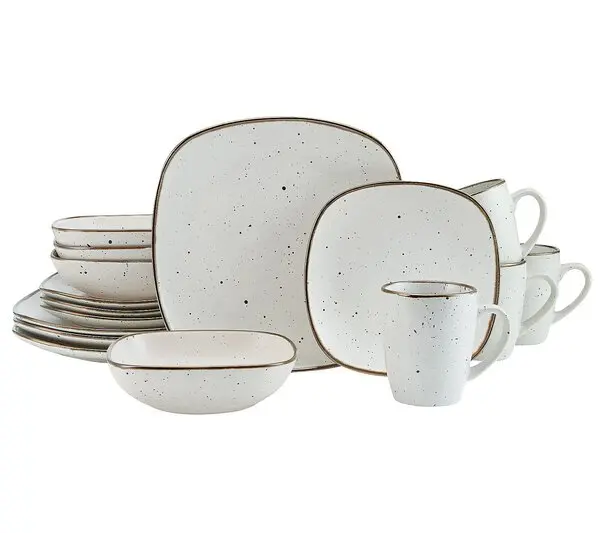 PFALTZGRAFF Decker White 16-piece Dinnerware Se