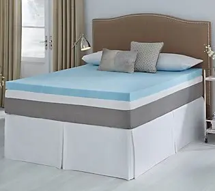 COMFORT ESCAPE 3' Tailored Gel Mem Foam Topper N Soft