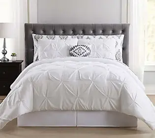 TRULY SOFT Pueblo Pleated King Bed In A Bag