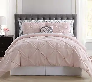 TRULY SOFT Pueblo Pleated Queen Bed In A Bag