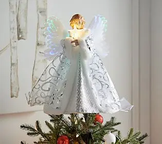 MR. CHRISTMAS Animated Angel Treetopper - One-color | Editorialist