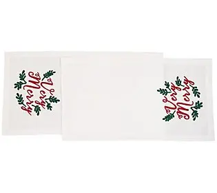 C&F HOME 14' X 72' Very Merry Christmas Table R Unner