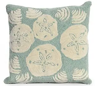 LIORA MANNE Frontporch Shell Toss In/out Pillow 18'x18