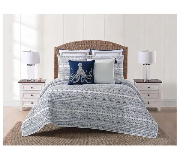 OCEANFRONT RESORT Reef King Quilt Set