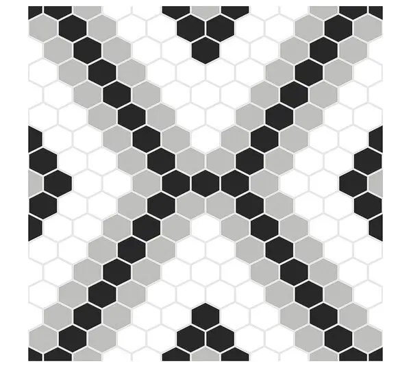 FLOORPOPS Leyton Peel & Stick Floor Tiles