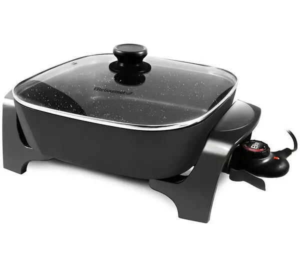 ELITE Gourmet 12'x 12' Extra-deep Electric Skil Let