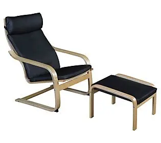 REGENCY Niche Mia Bentwood Reclining Chair And Ottoman