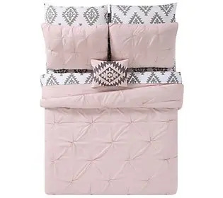 TRULY SOFT Pueblo Pleated Twin Bed In A Bag