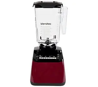 BLENDTEC Designer 650 Blender W/ Wildside Jar Red