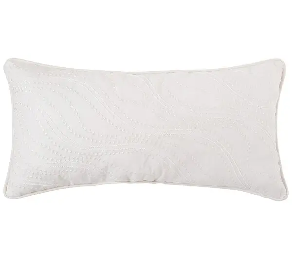 VALERIE PARR HILL Wave Embroidery Pillow Valerie