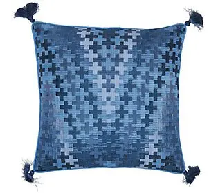 C&F HOME Carol & Frank Pepi Embroidered Pillow