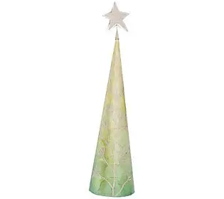 GALLERIE II Silver Leaf Coastal Tree Figure