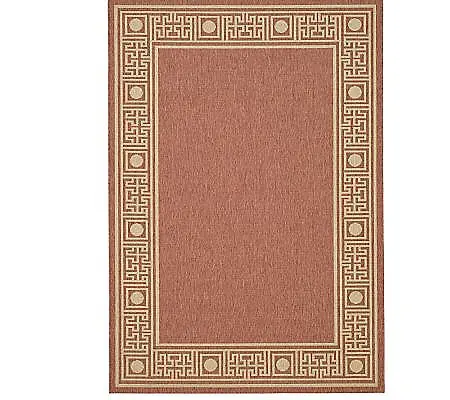 SAFAVIEH Courtyard Greek Revival 4' X 5'7' Rug