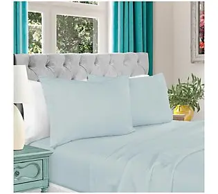 SUPERIOR 1000-tc Egyptian Cotton 4-pc Olympic Q Ueen Sheet Set