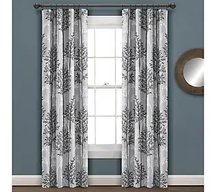 LUSH DECOR Linear Tree Insulated Blackout 38'x84' Window P Anels Lush