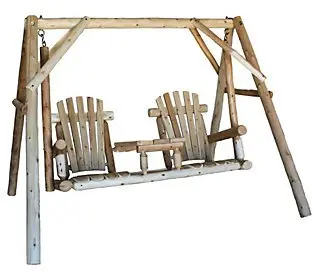 LAKELAND MILLS Tete-a-tete Yard Swing With Stan D
