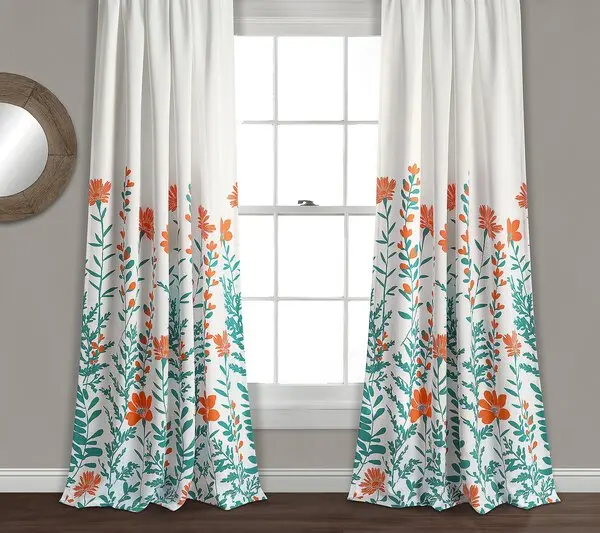 LUSH DECOR Aprile 84' X 52' Room Darkening Indow Panels