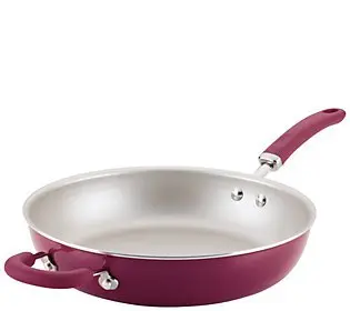 RACHAEL RAY Create Delicious 12.5' Aluminum Dee P Skillet