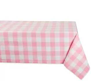 DESIGN IMPORTS Buffalo Check Tablecloth 52' X 5 2