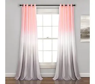 LUSH DECOR Umbre Fiesta Window Darkening 52'x95' Window Pa Nels Lush