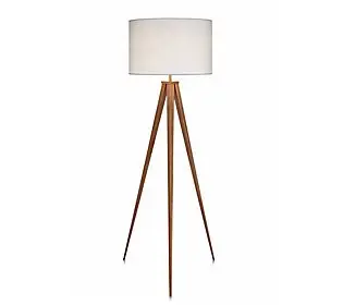 TEAMSON Romanza Tripod Floor Lamp With White Shade