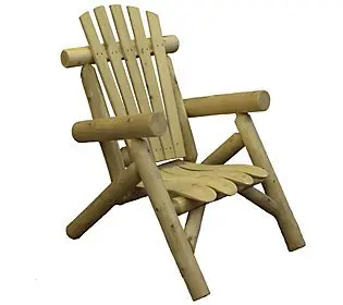 LAKELAND MILLS Cedar Log Lounge Chair