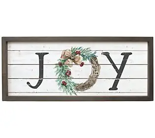 SINCERE SURROUNDINGS Joy Framed Wall Art