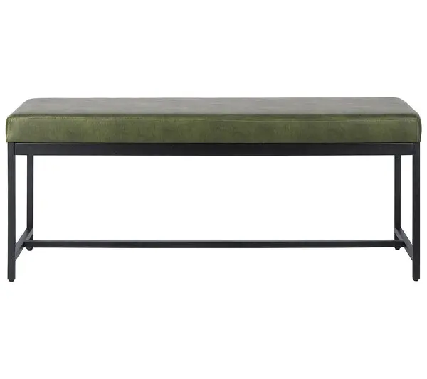 SAFAVIEH Chase Faux Leather Bench