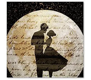 COURTSIDE MARKET Dancing In The Moonlight 16x16 Canvas