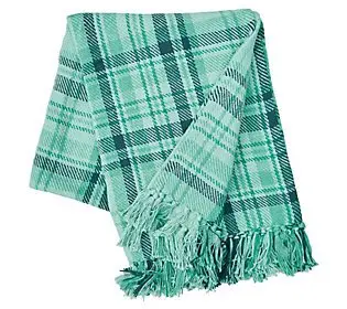 VALERIE PARR HILL Mckinley Plaid Throw Valerie