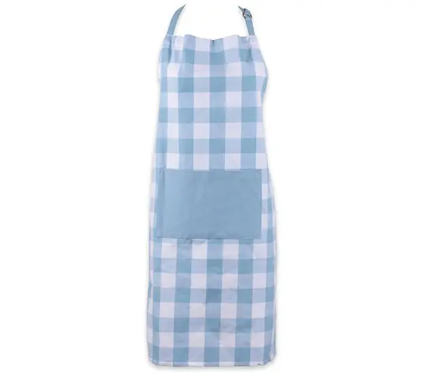 DESIGN IMPORTS Buffalo Check Adjustable Apron