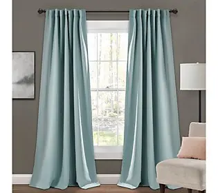 LUSH DECOR Insulated Back Tab 52' X 95' Blackout Panel S Lush Dec