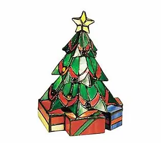 MEYDA Tiffany Styled 9' Christmas Tree Accent L Amp