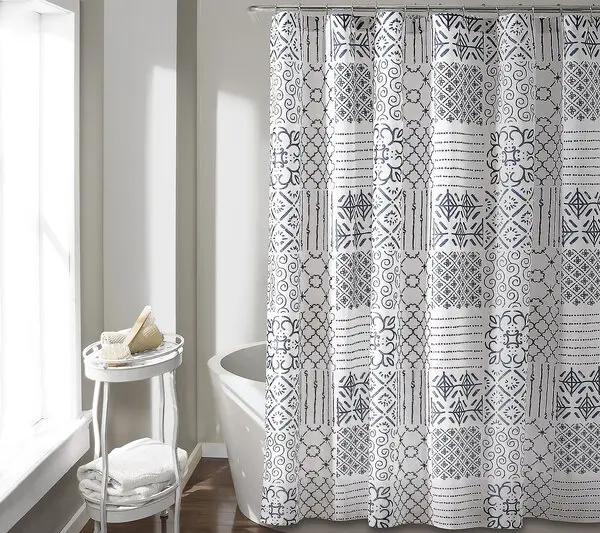 LUSH DECOR Monique Shower Curtain By
