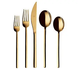 MEPRA Due Oro 5-piece Flatware Set - One-color
