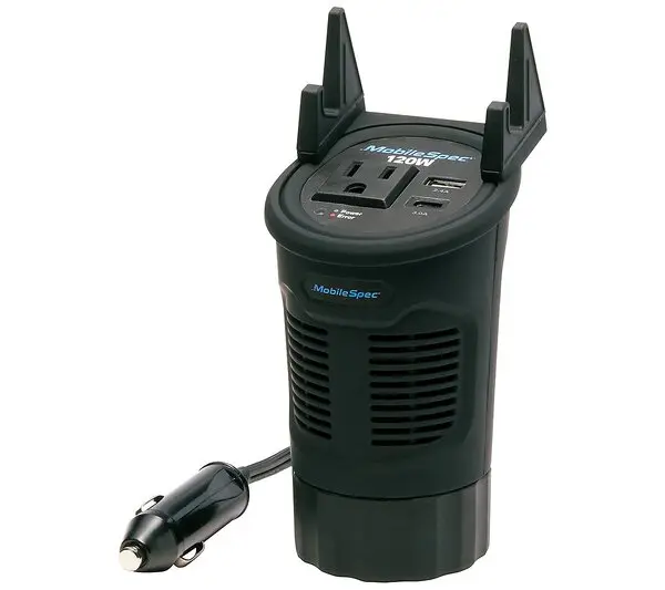 MOBILESPEC 120w Cup Power Inverter