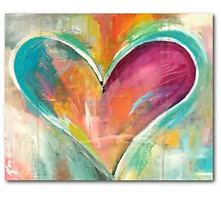 COURTSIDE MARKET Be Still My Heart 16' X 20' Ca Nvas Wall Art