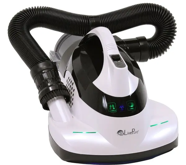 LIVEPURE Ultramite Uv Dust Mite Allergen Handhe Ld Vacuum
