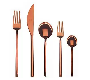 MEPRA Due Bronzo 5-piece Flatware Set - One-color