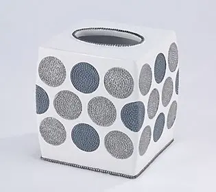 AVANTI LINENS Dotted Circles Tissue Cover